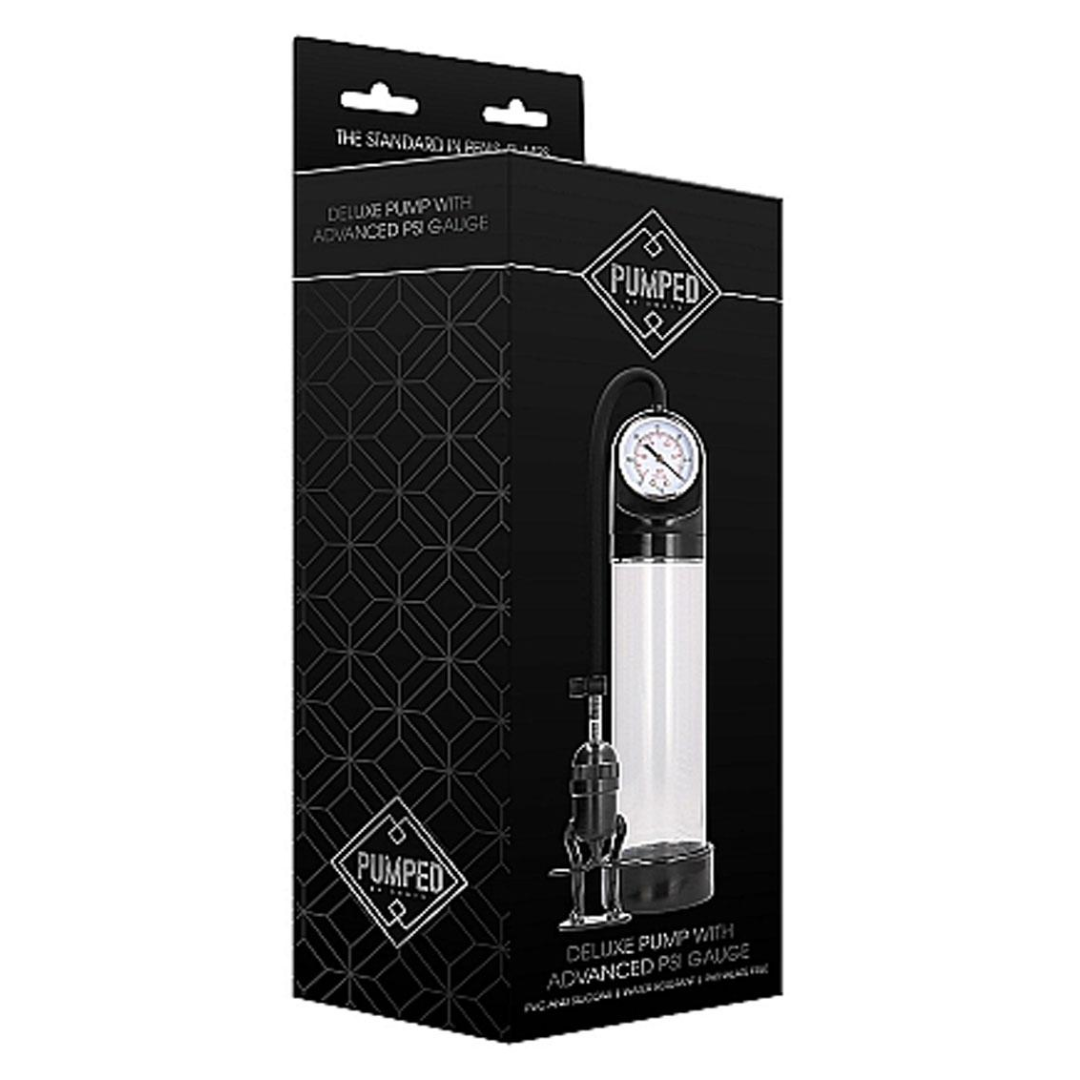 Pumped By Shots Deluxe Penis Pump With Advanced PSI Gauge | Earth and Salt